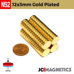 Gold Plated Magnets